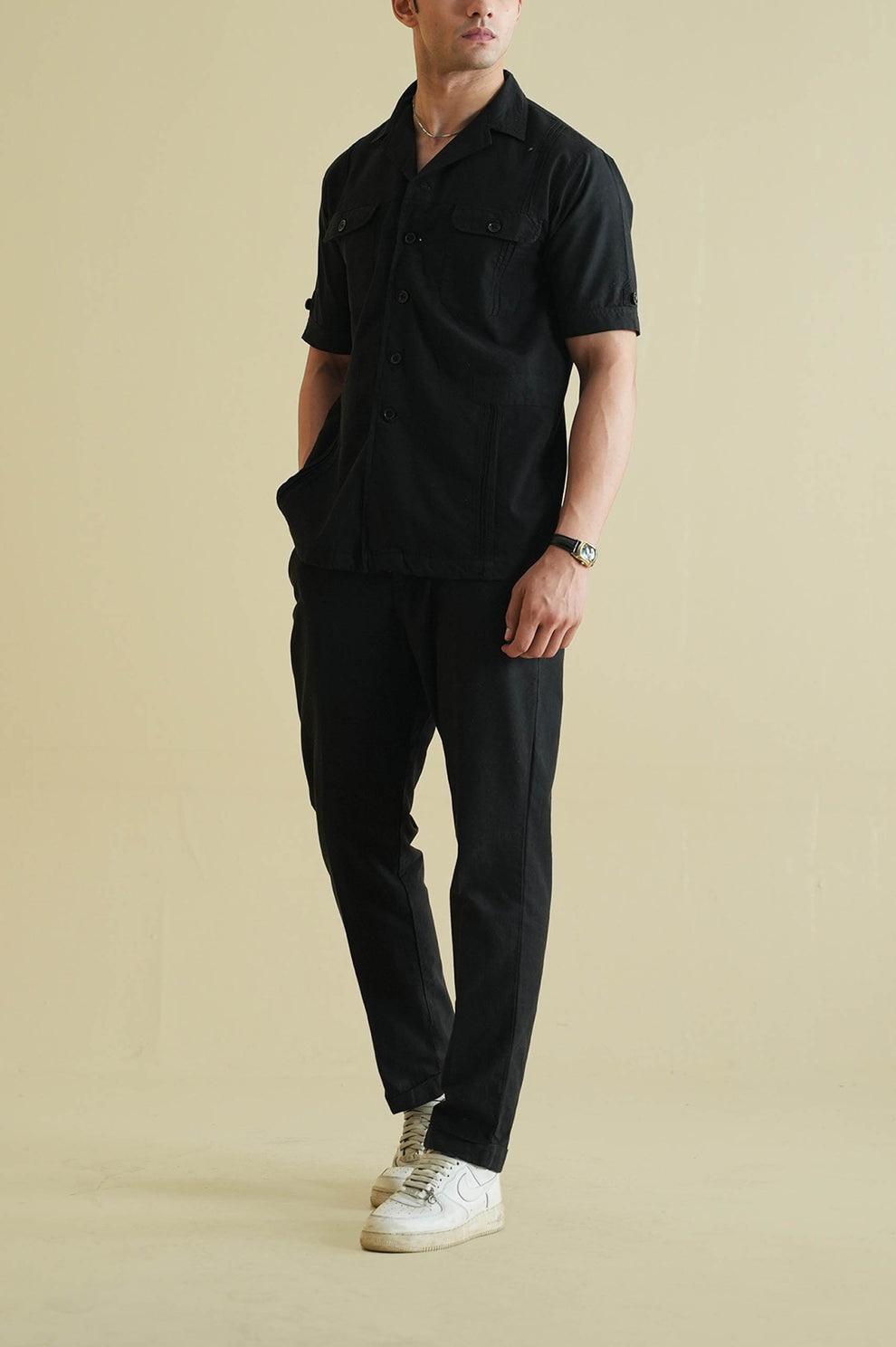 Linen Safari Suit – Avant Garde